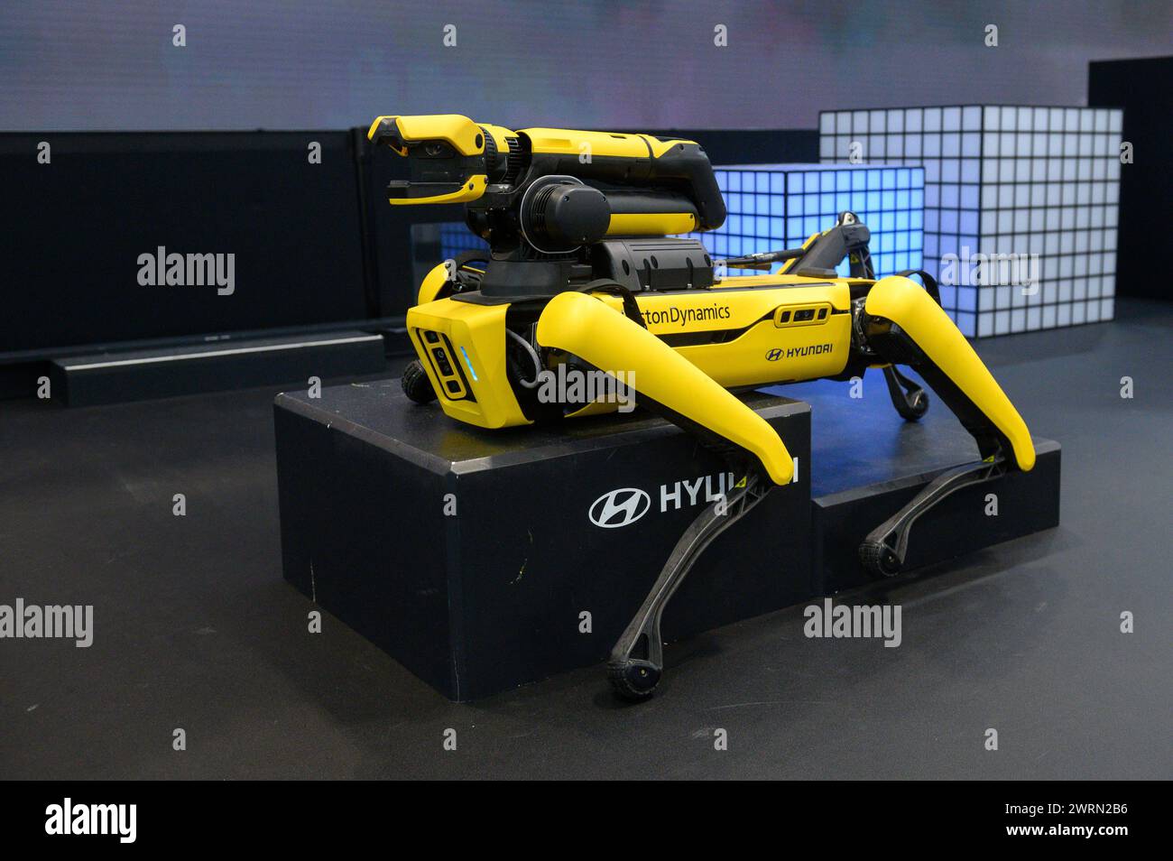 Toronto, ON, Canada - February 16, 2024: Robot Dog Boston Dynamics ...