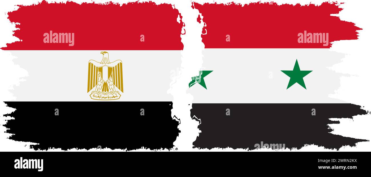 Syria egypt flag hi-res stock photography and images - Alamy