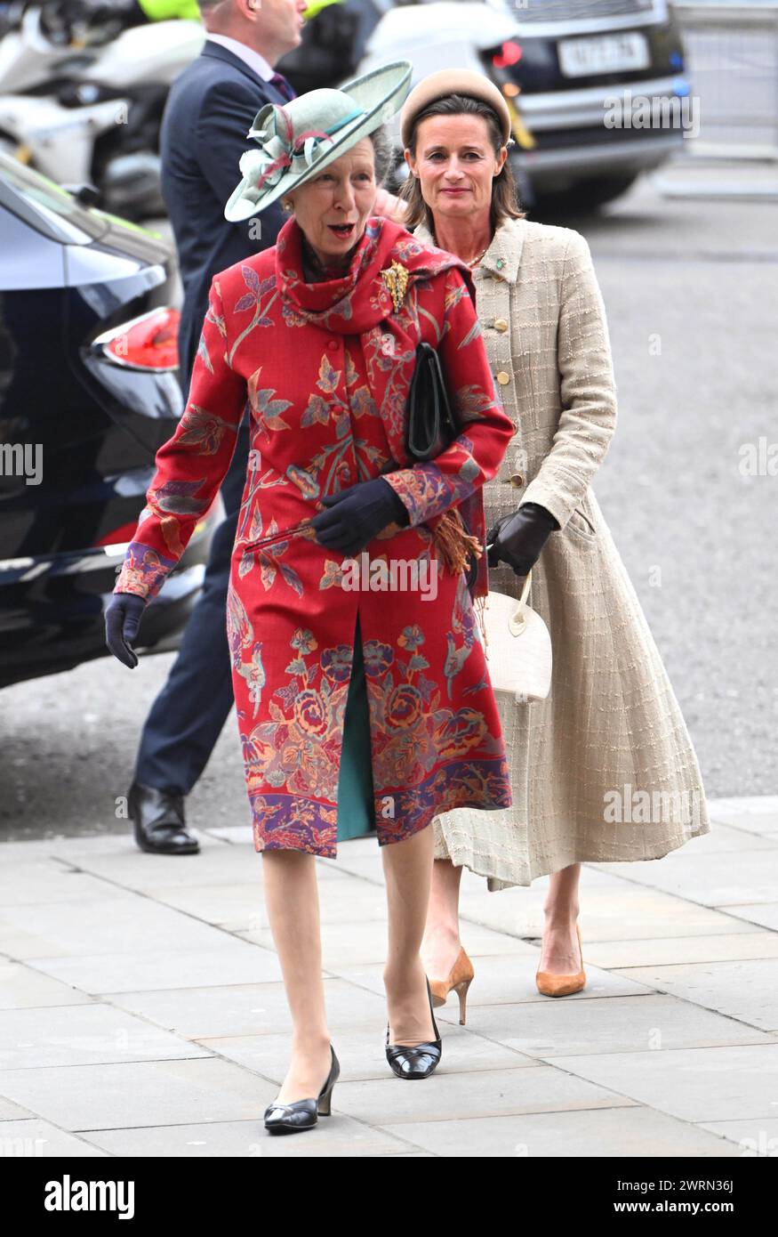 London, England. UK. 12 March, 2024. Princess Anne, Princess Royal ...