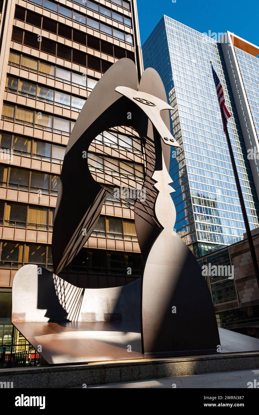 Pablo Picasso Chicago Unnamed Artwork By Pablo Picasso In Chicago