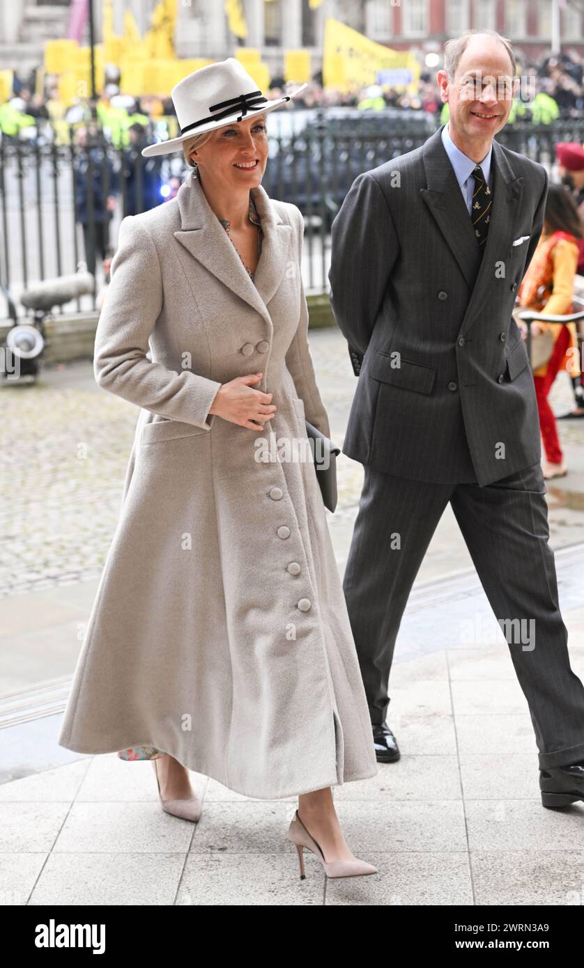 London, England. UK. 12 March, 2024. Prince Edward, Duke of Edinburgh ...