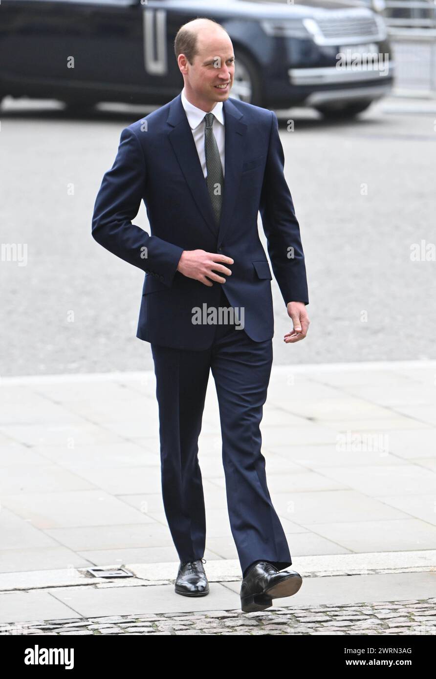 London, England. UK. 12 March, 2024. Prince William, Prince of Wales ...