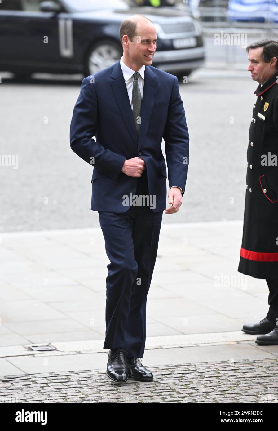 London, England. UK. 12 March, 2024. Prince William, Prince of Wales ...