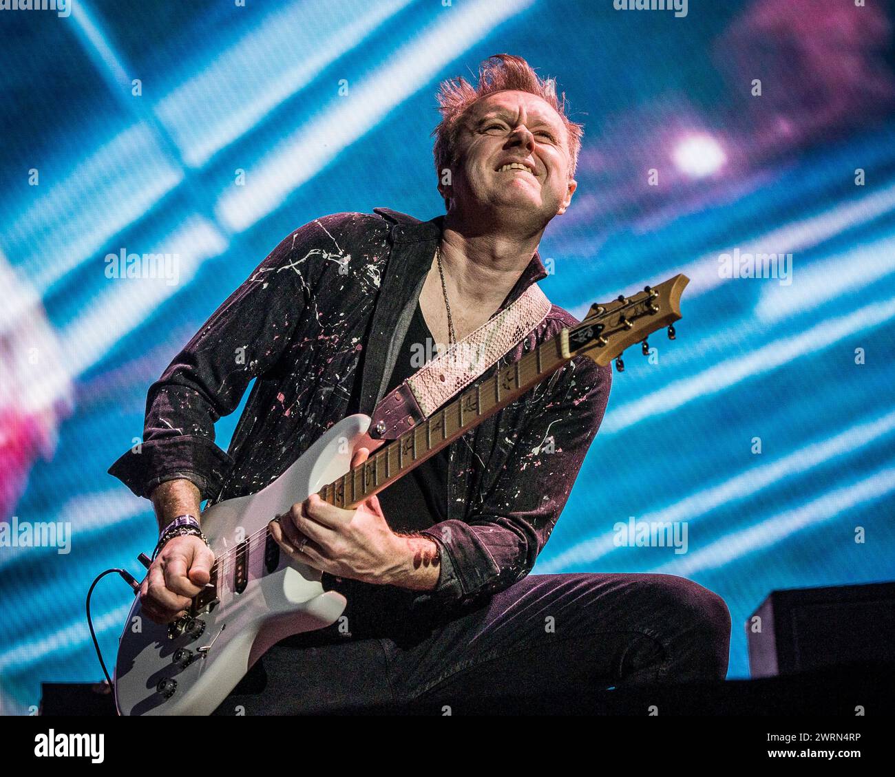 Simon McBride of Deep Purple Stock Photo - Alamy