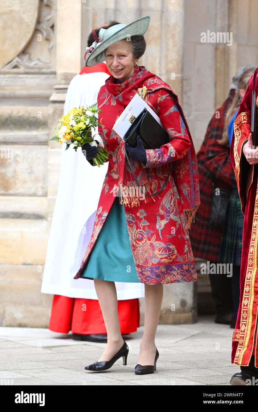 London, England. UK. 12 March, 2024. Princess Anne, Princess Royal ...