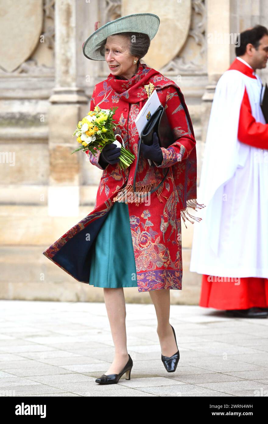 London, England. UK. 12 March, 2024. Princess Anne, Princess Royal ...