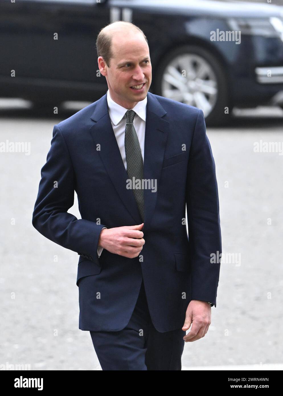 London, England. UK. 12 March, 2024. Prince William, Prince of Wales ...