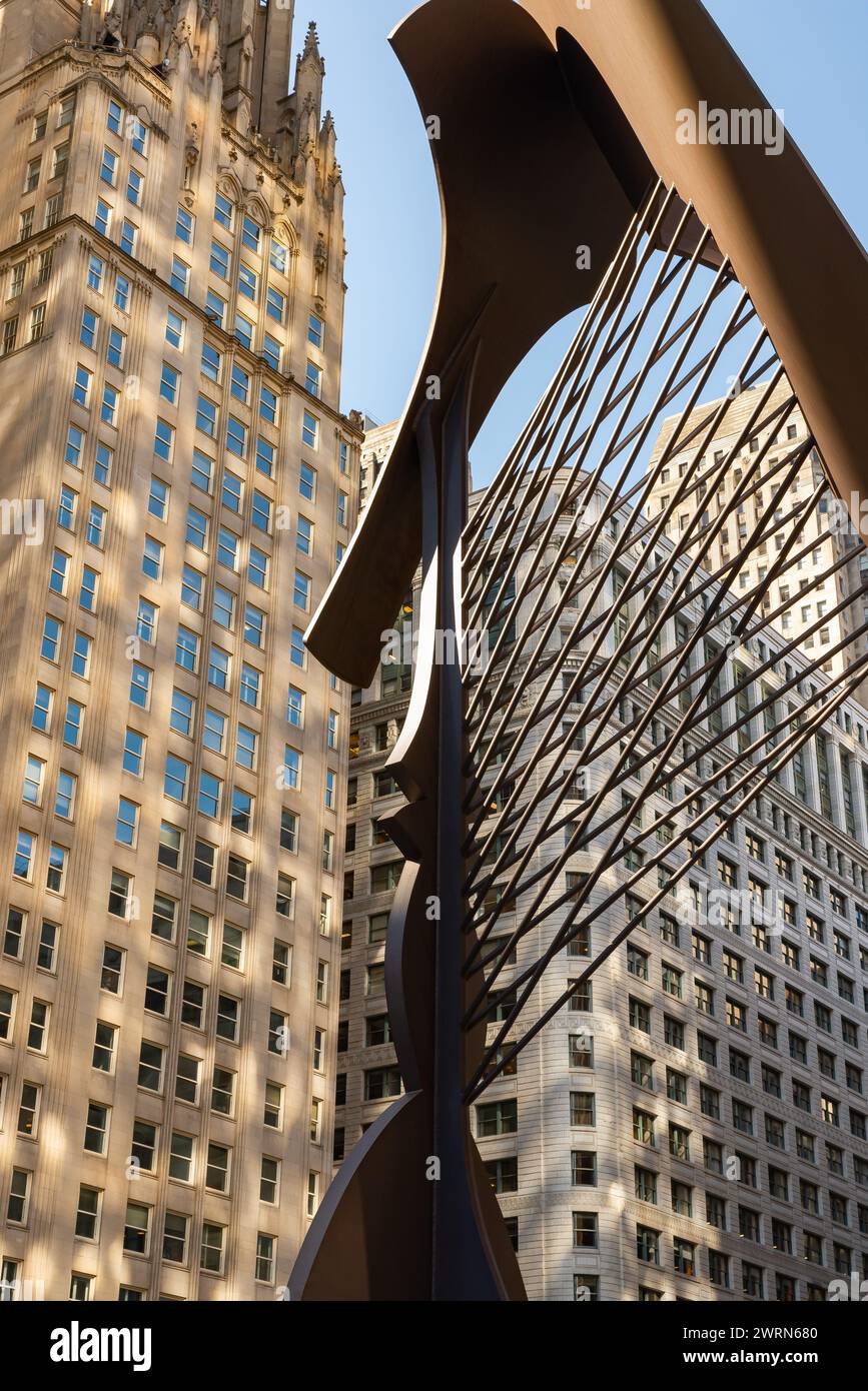 Chicago, Illinois - United States - March 11th, 2024: Downtown ...