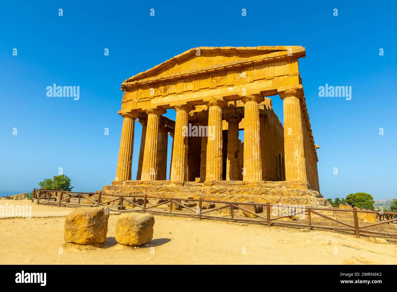 Temple of Concordia, Valle dei Templi Valley of Temples, UNESCO World ...