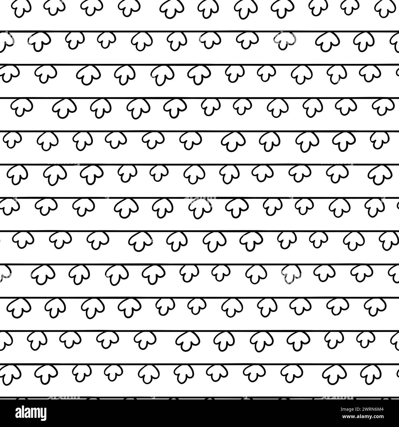 Stylish monochrome doodles. Hand drawn pattern. Hand drawn background ...