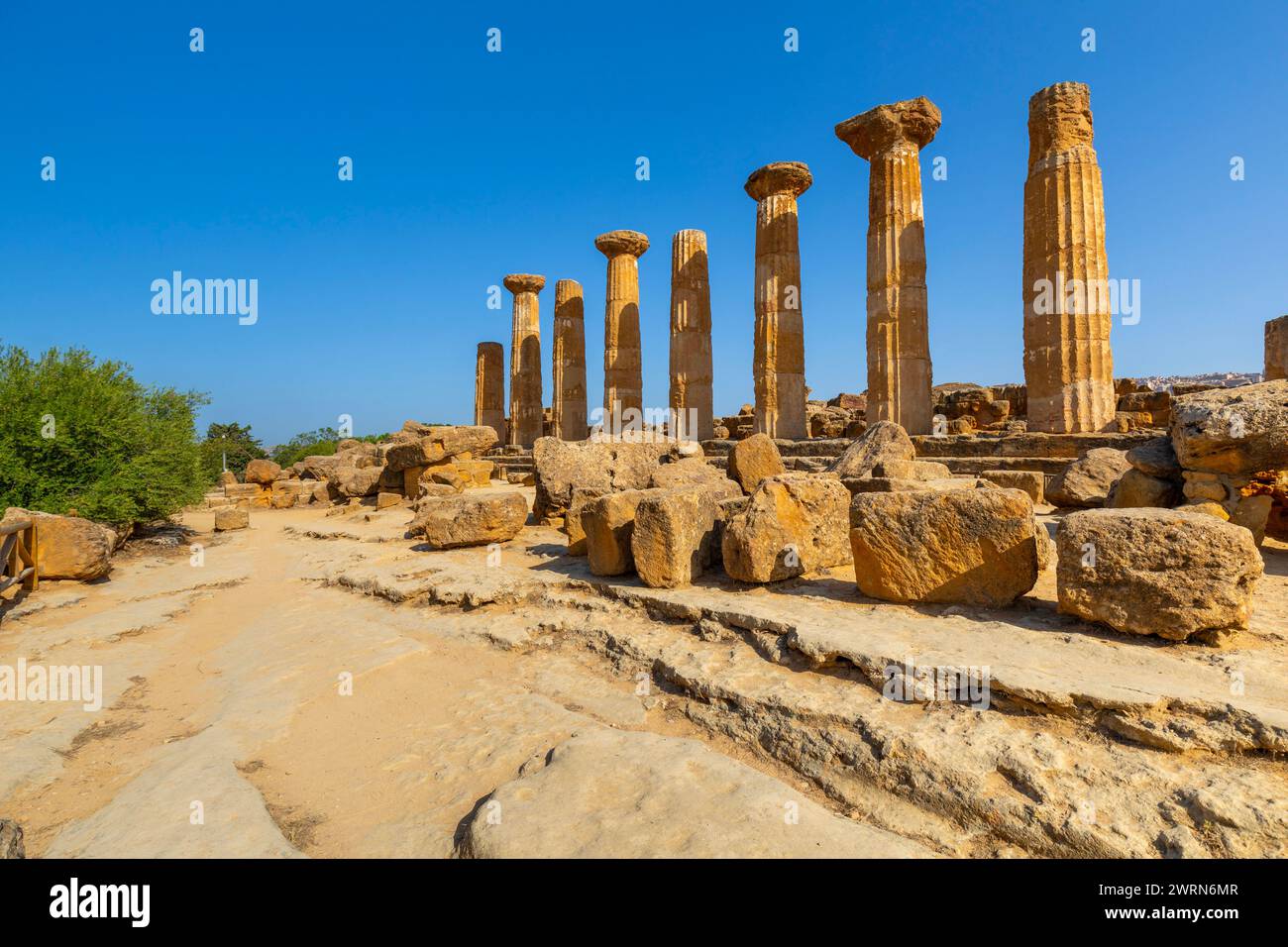 Temple of Heracles, Valle dei Templi Valley of Temples, UNESCO World ...