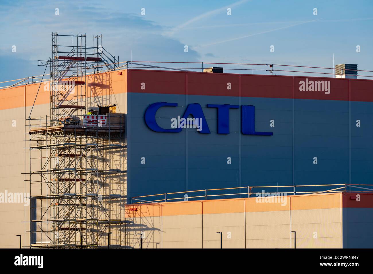 new building CATL Contemporary Amperex Technology Co. Limited ev ...