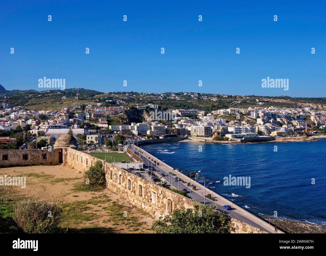 Venetian Fortezza Castle, City of Rethymno, Rethymno Region, Crete ...