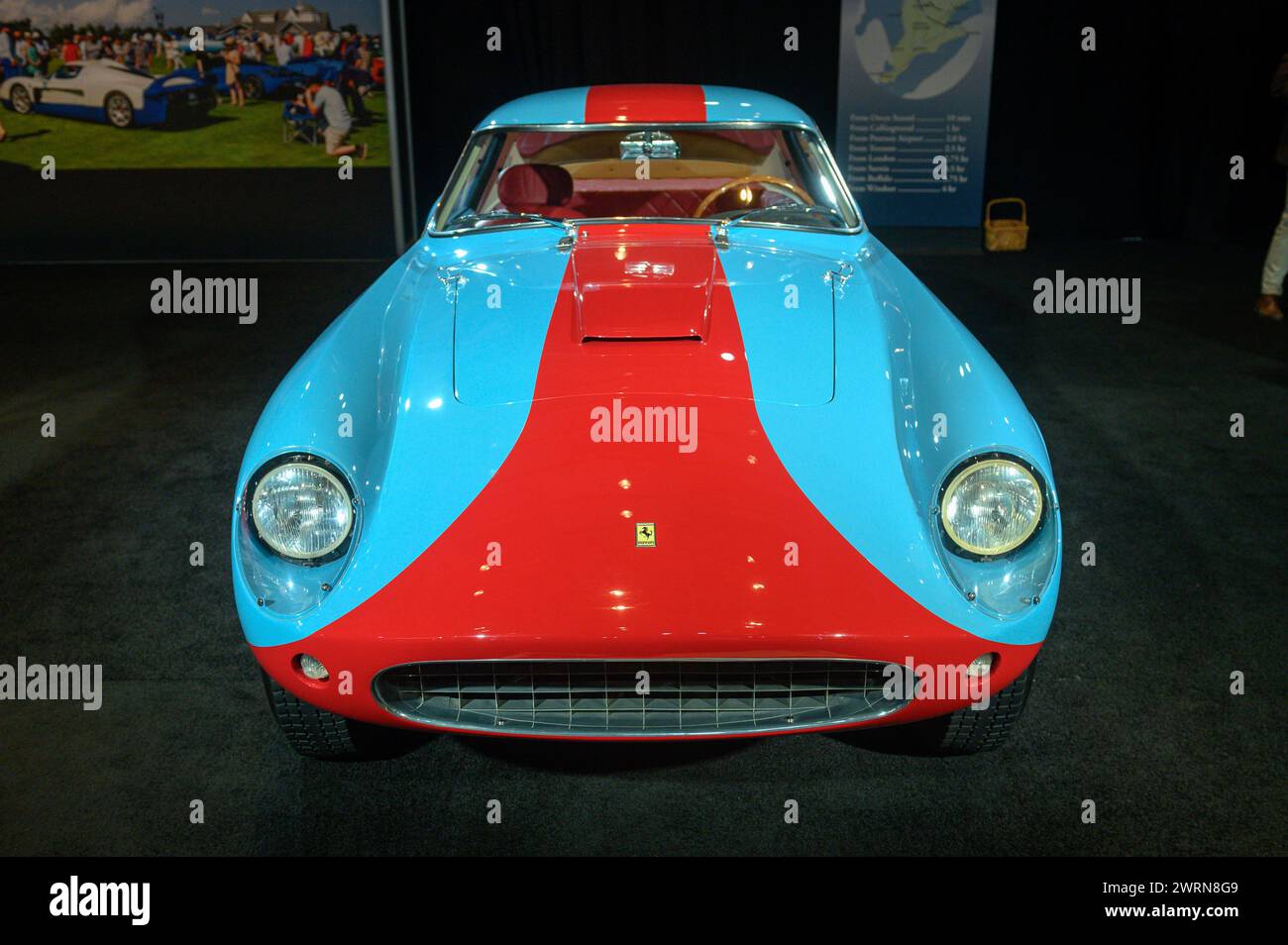 Toronto, ON, Canada - February 16, 2024: Ferrari (1957) 250 LWB Tour de ...
