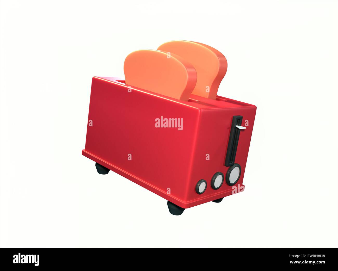 Cartoon toaster hi-res stock photography and images - Alamy