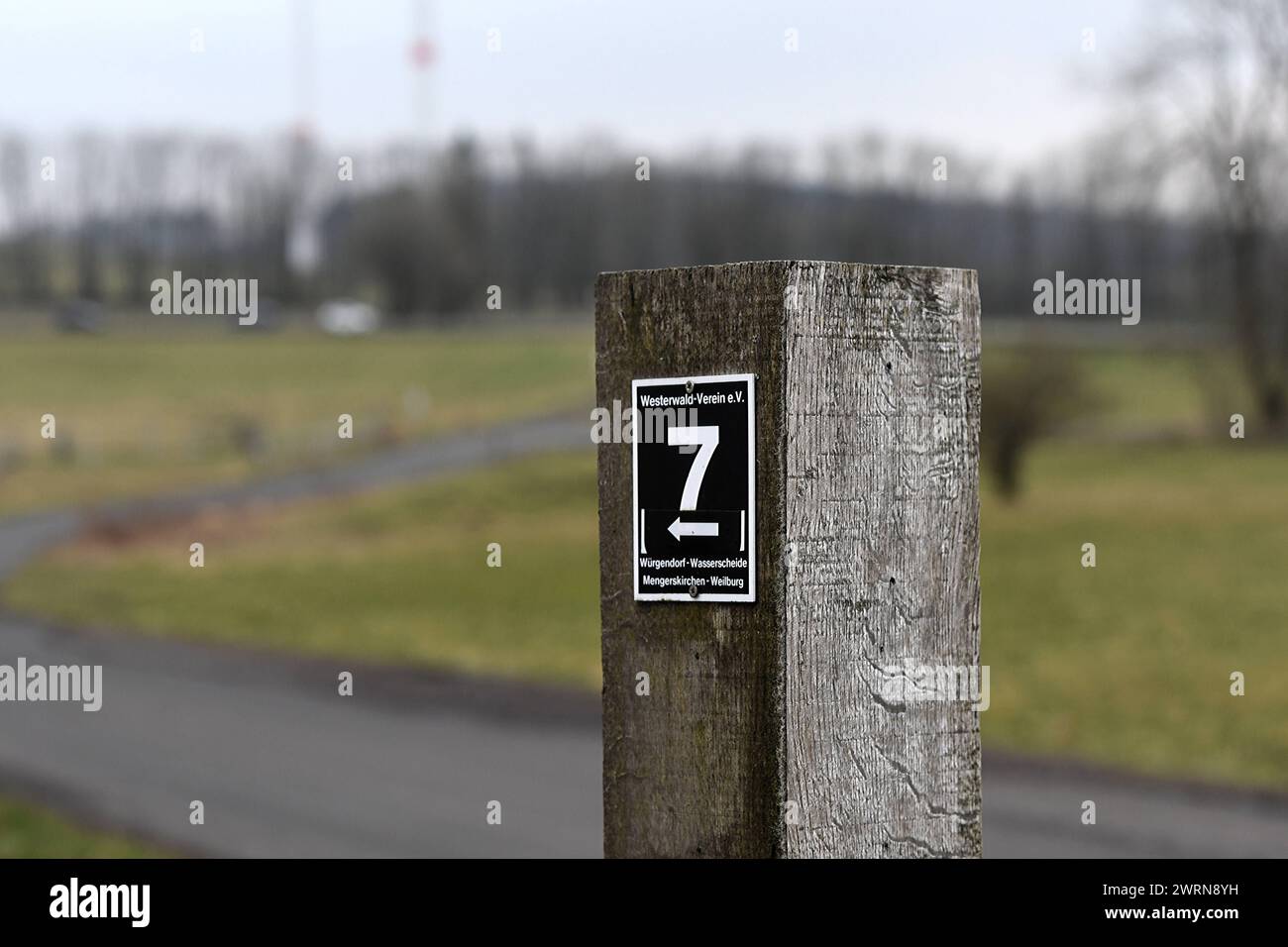 Westerwaldsteig hiking trail hi-res stock photography and images - Alamy