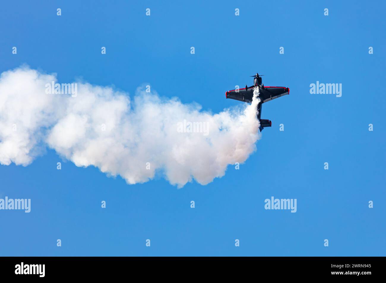 Radom, Poland - August 25, 2023: Civilian small plane. Aeroclub and ...