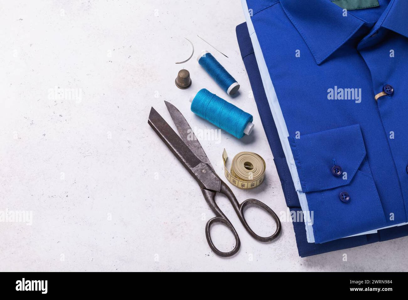 Repair of clothing hi-res stock photography and images - Alamy