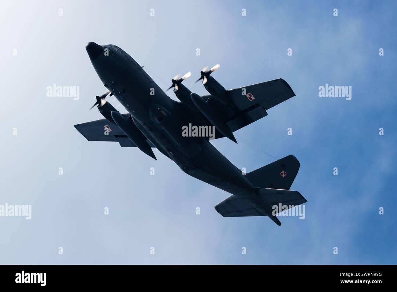 Radom, Poland - August 25, 2023: Polish Air Force Lockheed C-130 ...