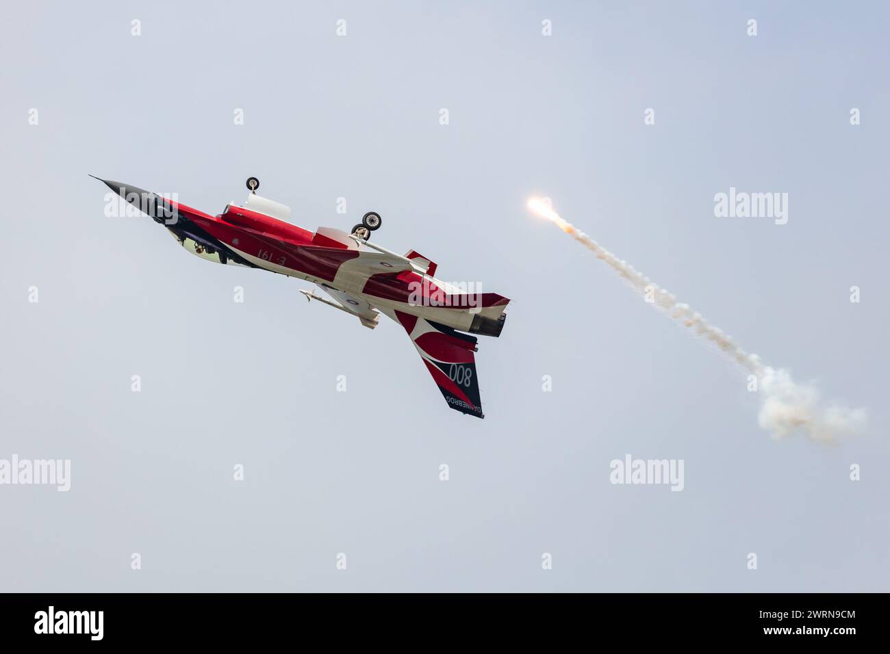 Radom, Poland - August 27, 2023: Royal Danish Air Force Lockheed F-16 ...
