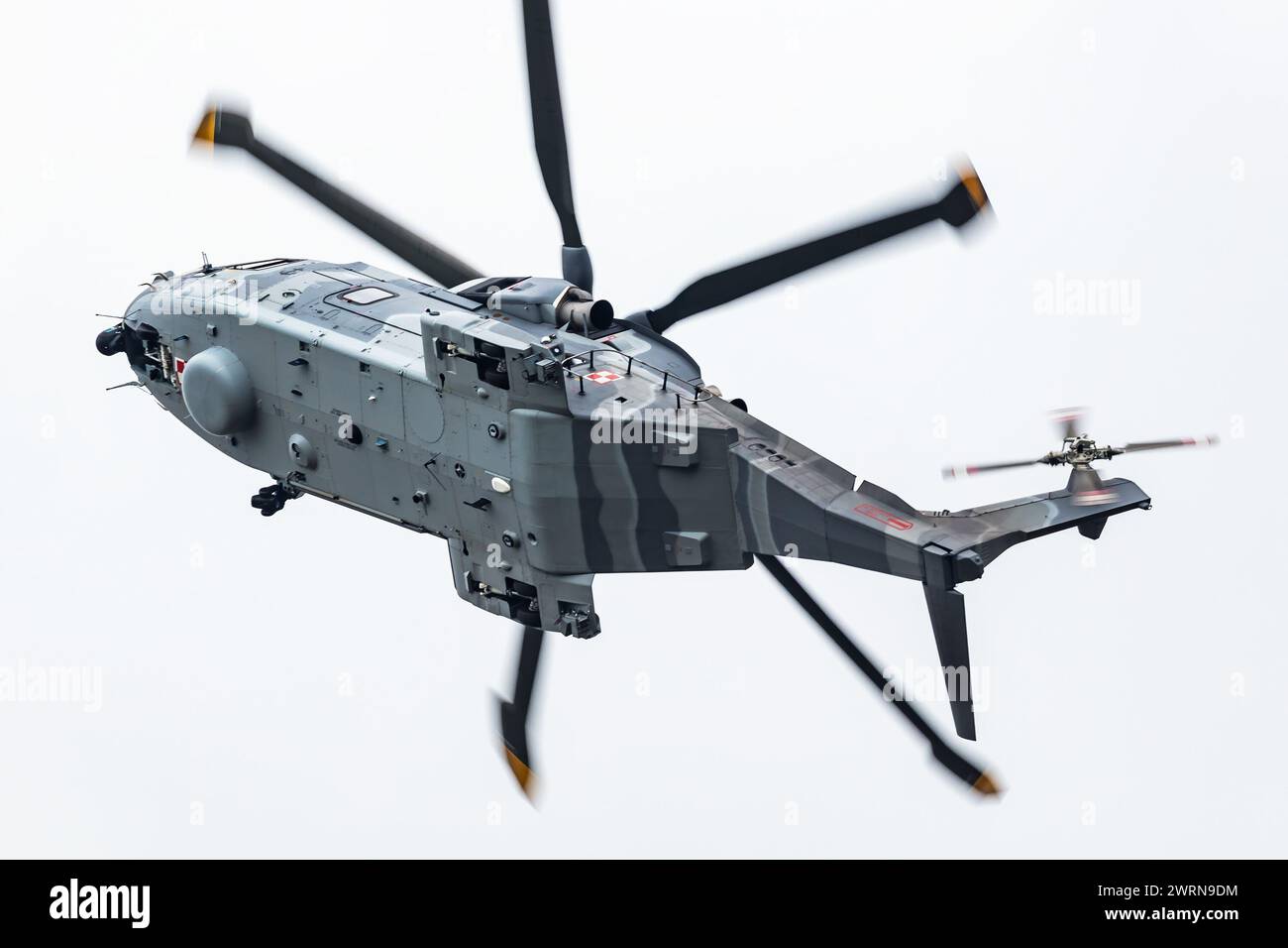 Radom, Poland - August 25, 2023: Polish Navy Leonardo AgustaWestland ...