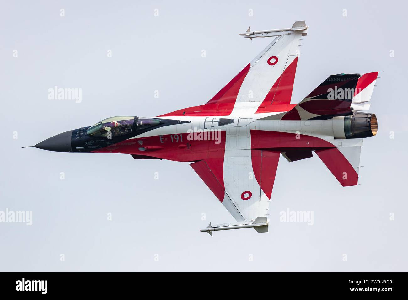 Radom, Poland - August 25, 2023: Royal Danish Air Force Lockheed F-16 ...