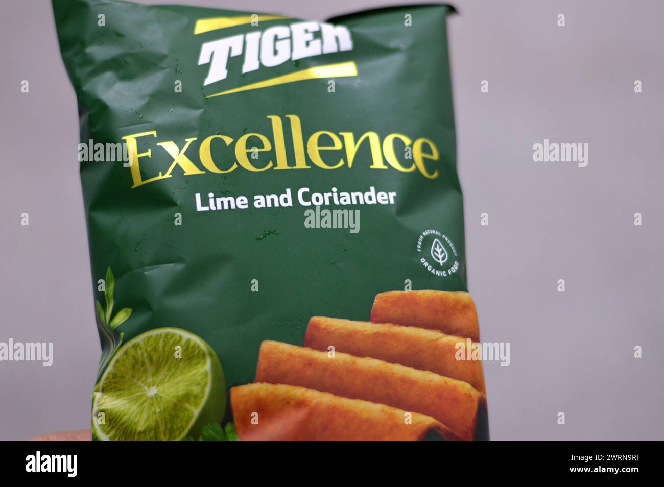 Cairo, Egypt March 2 2024: Tiger Excellence Premium - Lime Coriander ...