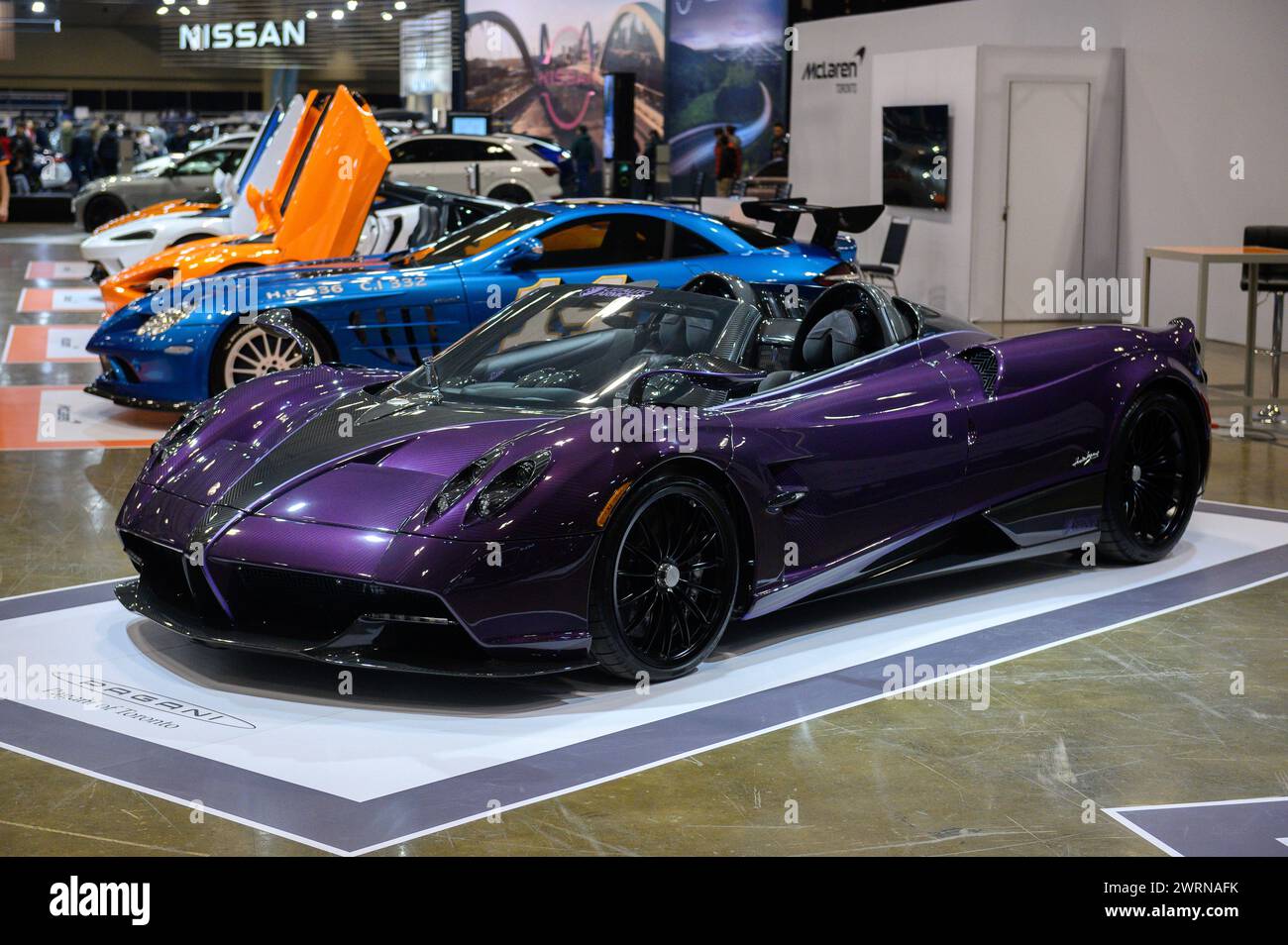Pagani zonda interior hi-res stock photography and images - Alamy