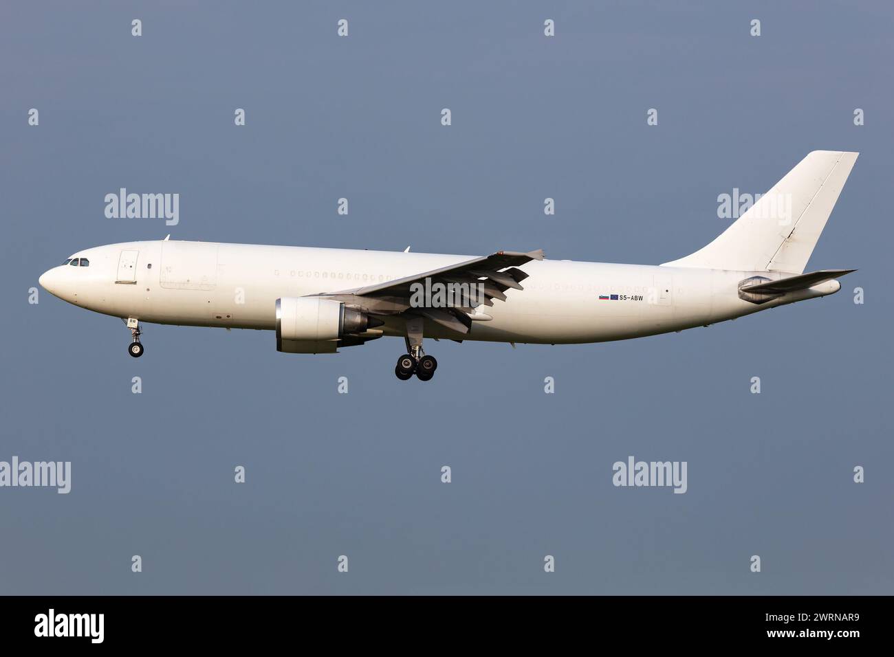 Budapest, Hungary - May 31, 2023: Solinair Airbus A300 cargo plane at ...