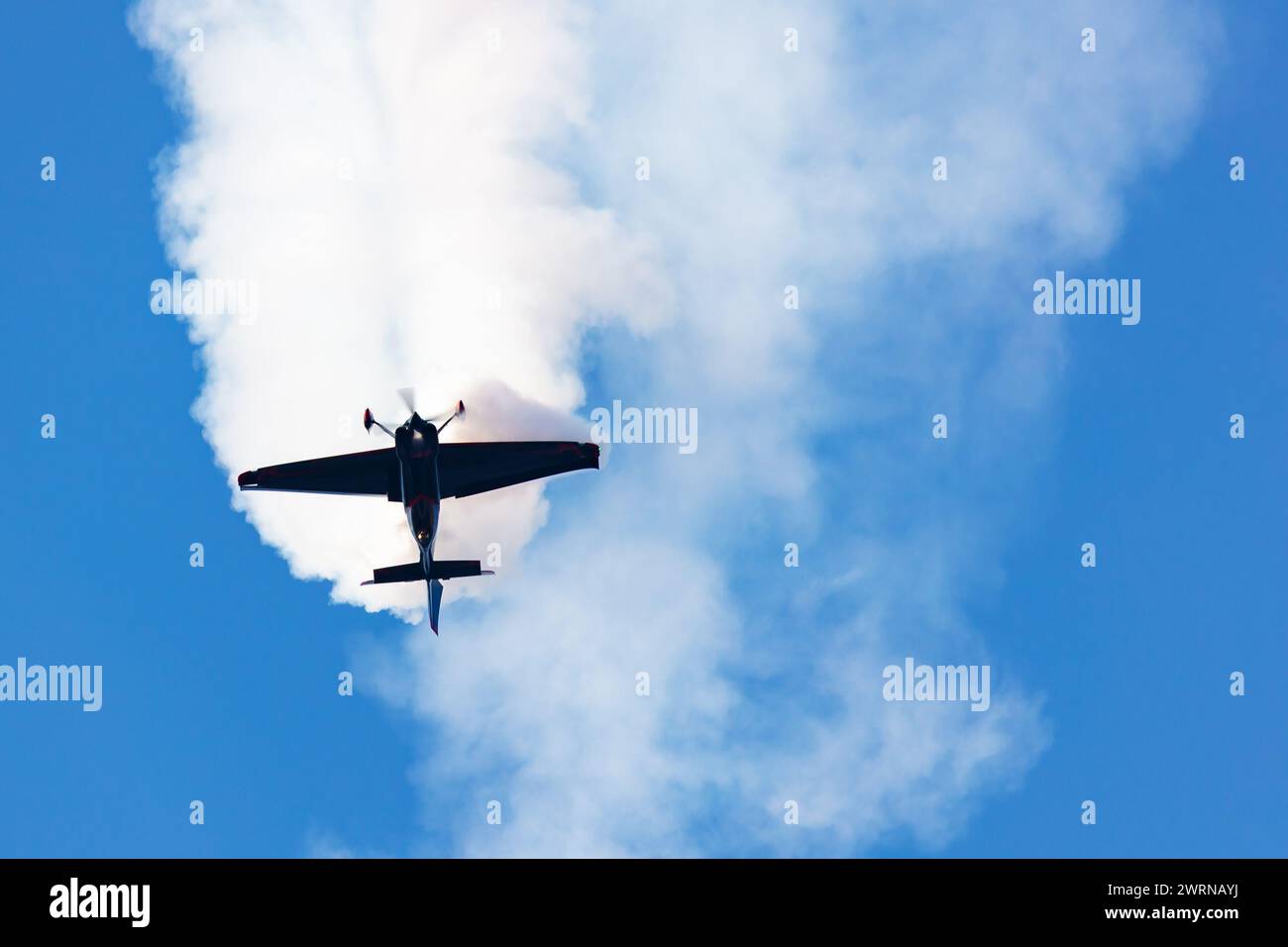 Radom, Poland - August 25, 2023: Civilian small plane. Aeroclub and ...