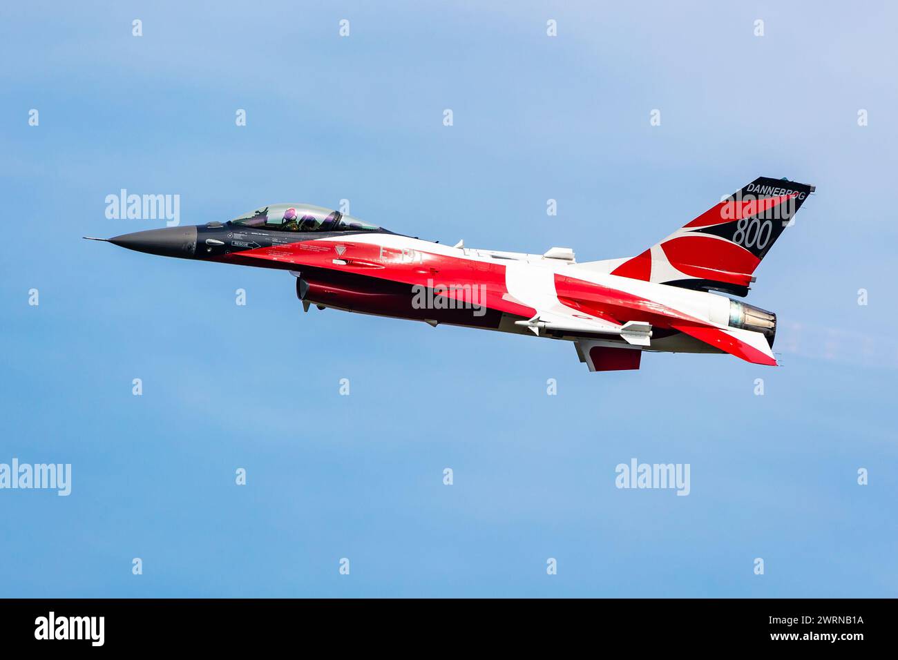 Radom, Poland - August 26, 2023: Royal Danish Air Force Lockheed F-16 ...