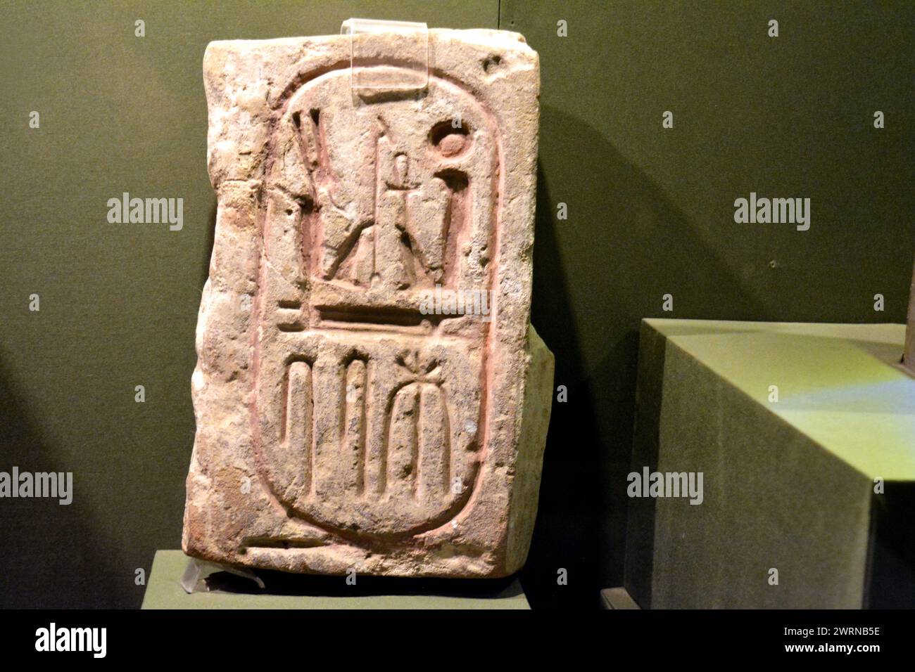 Cairo, Egypt, January 7 2023: Ancient Egyptian kingdom inscriptions of ...