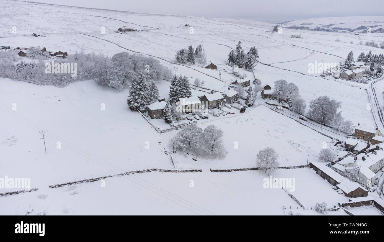 Saturday 2nd March 2024 - Nenthead, Cumbria, UK: Residents in Cumbria ...