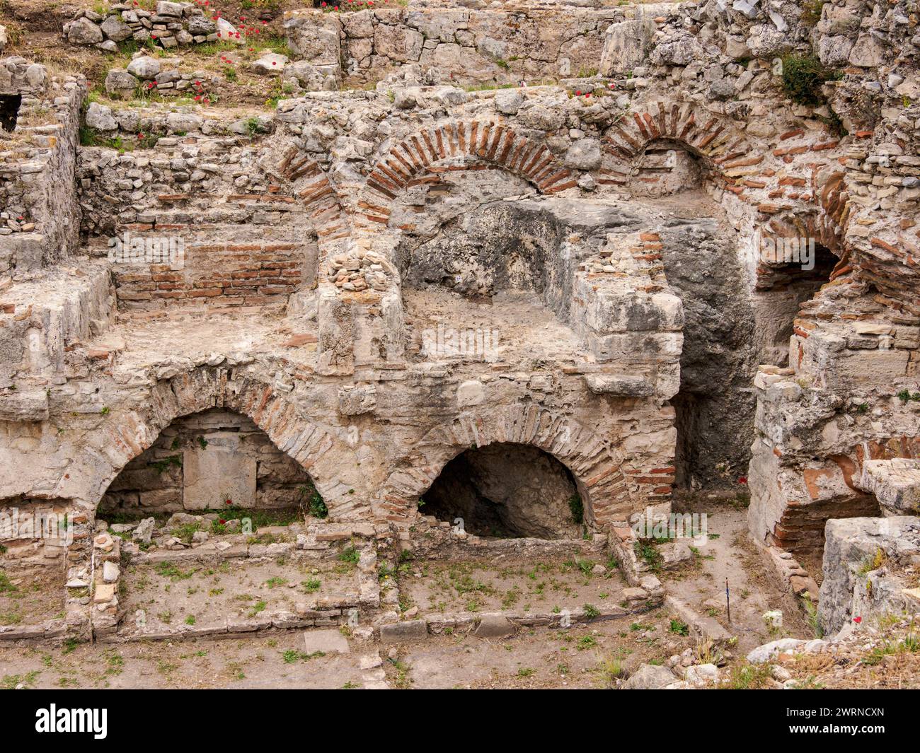 Ruins of Ancient Pythagoreion, UNESCO World Heritage Site, Pythagoreio ...