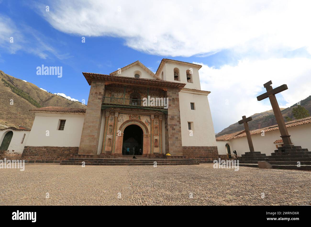 Church of Saint Peter the Apostle, Andahuaylillas, Cusco, Peru Stock Photo - Alamy