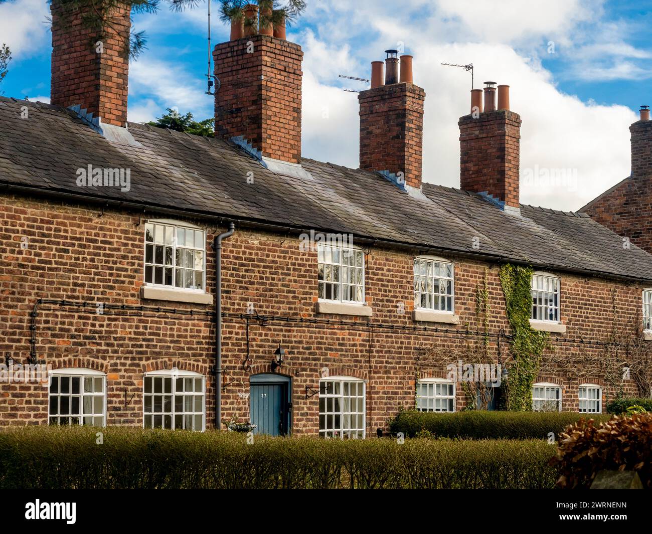 Styal village cheshire hi-res stock photography and images - Alamy