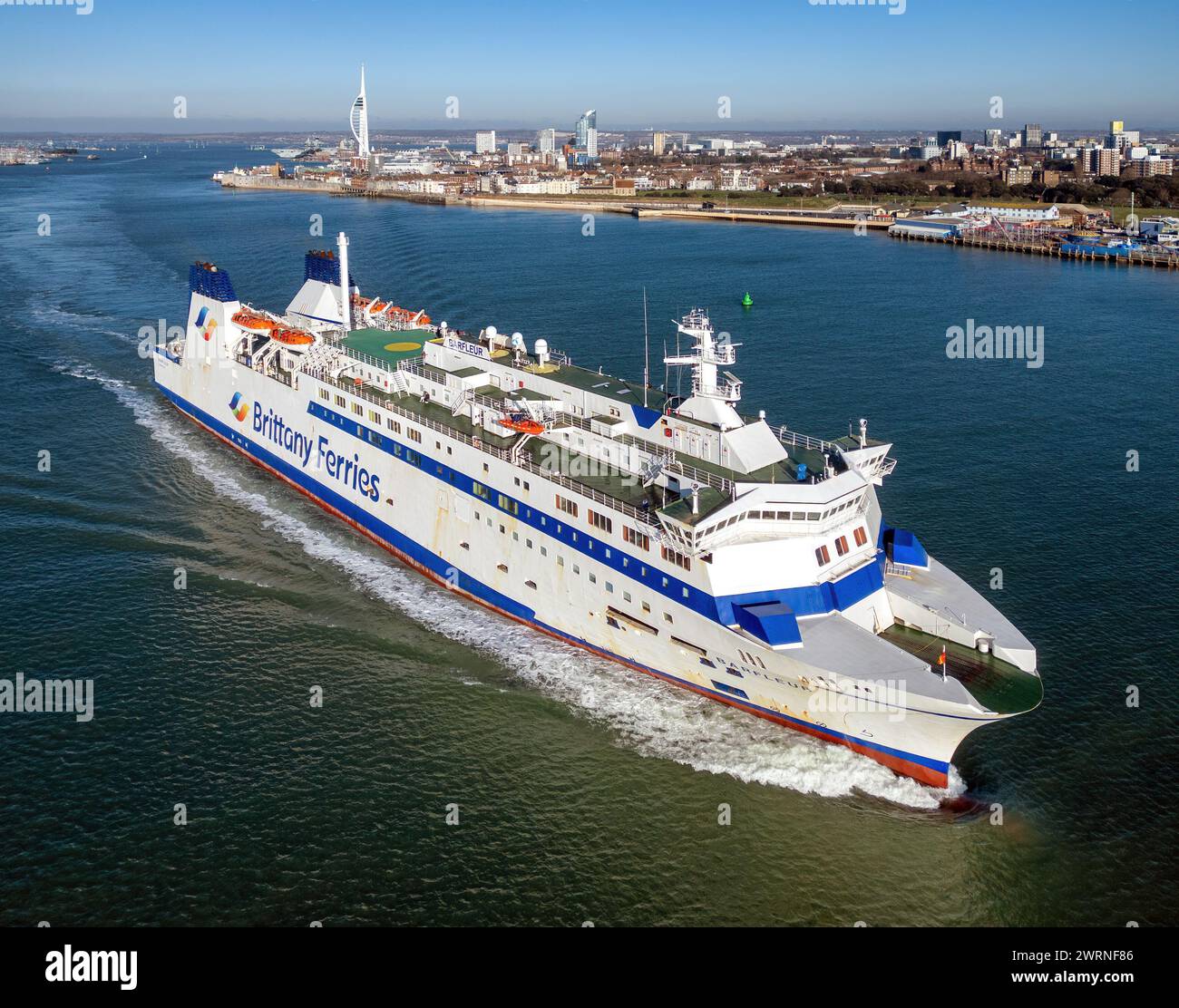 Barfleur is a cross-Channel ferry mainly operated by Brittany Ferries ...