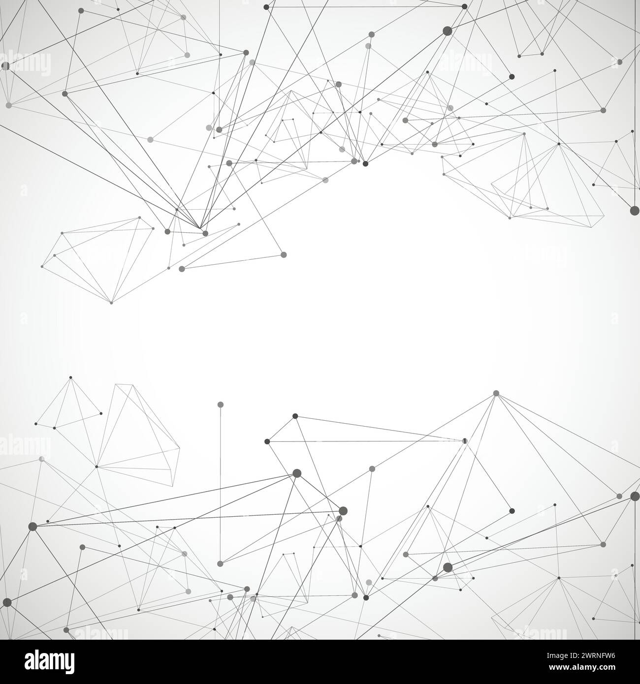 Vector Molecular Shapes Triangle Futuristic And Science Structure Chemistry Connection Element