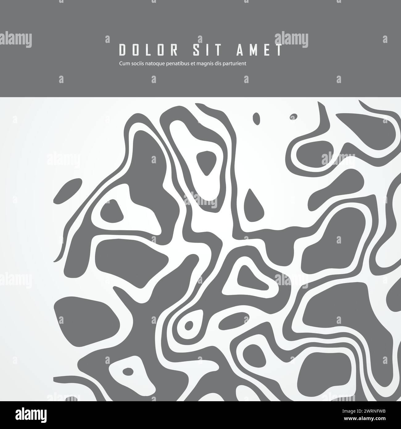 Topographic map patterns. Abstract map pattern. Topography line. Geography land outline Stock ...