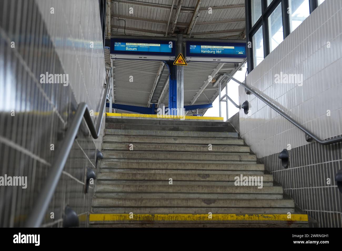 13 March 2024, Schleswig-Holstein, Neumünster: View of the entrance to ...