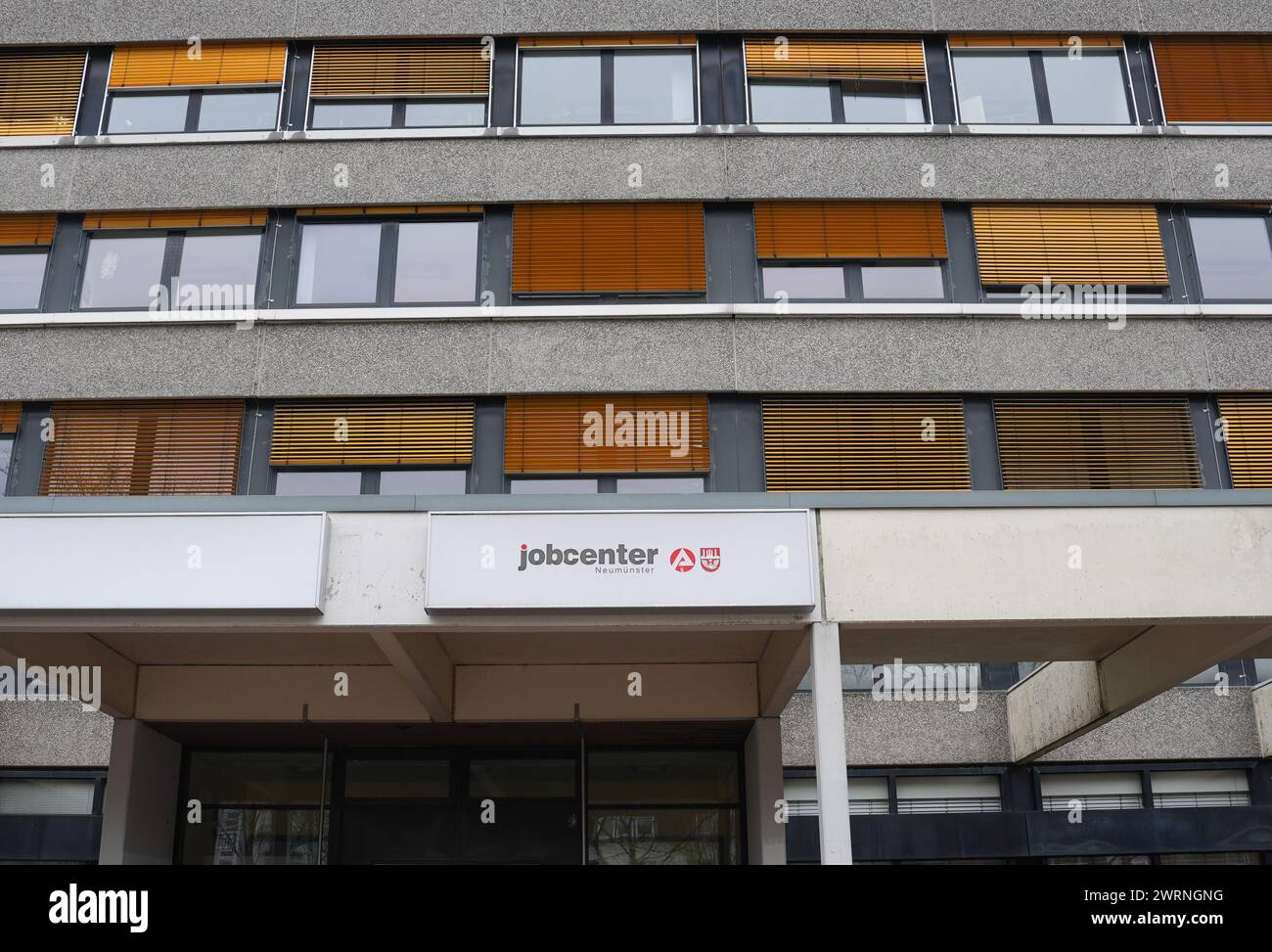 13 March 2024, Schleswig-Holstein, Neumünster: View of the Neumünster ...