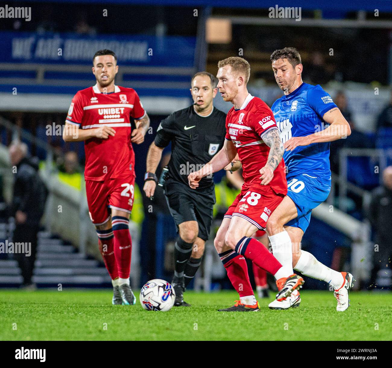 12th March 2024; St Andrews, Birmingham, West Midlands, England; EFL ...