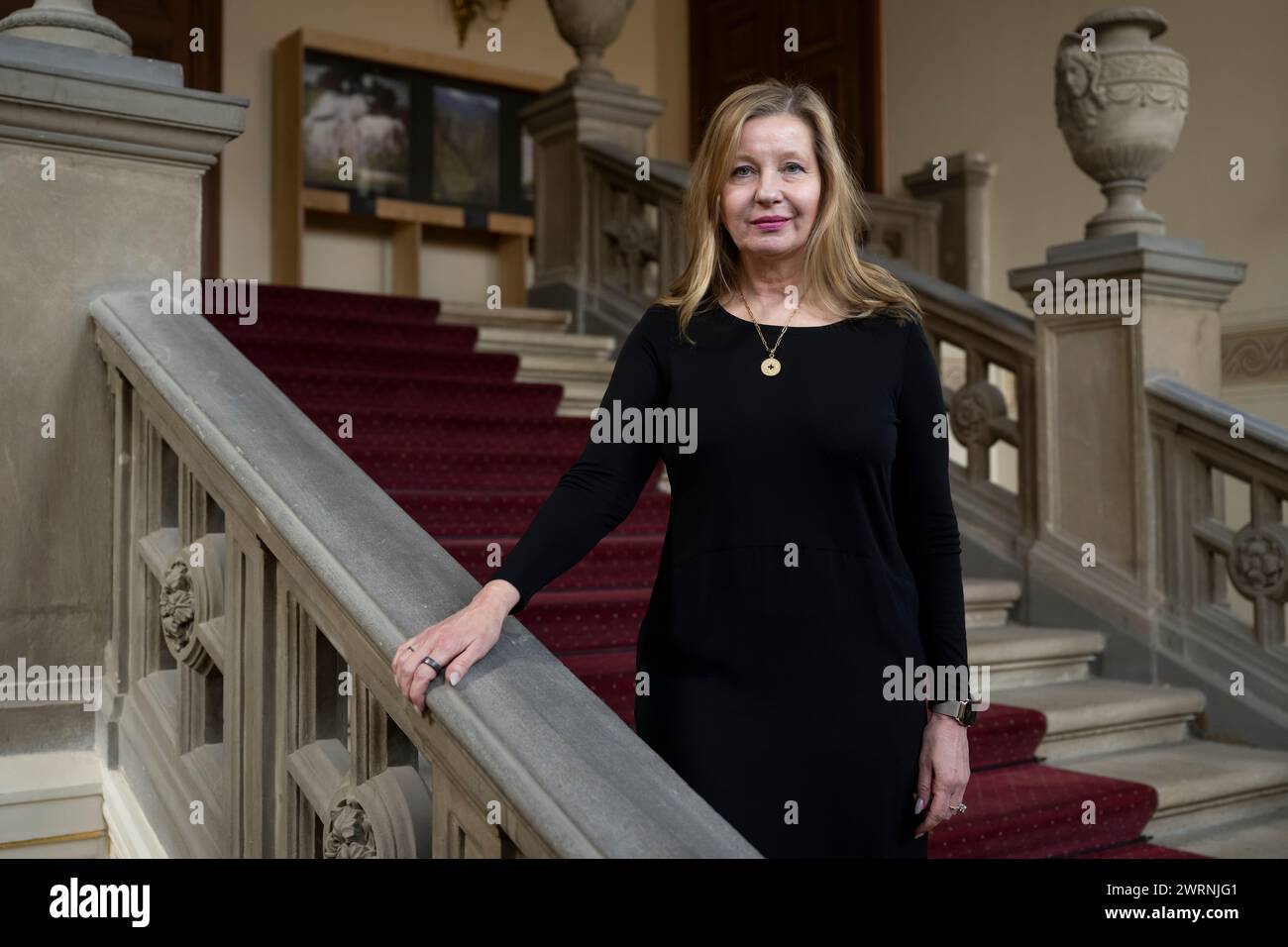 Prague, Czech Republic. 13th Mar, 2024. Anne Andrews, psychiatry ...