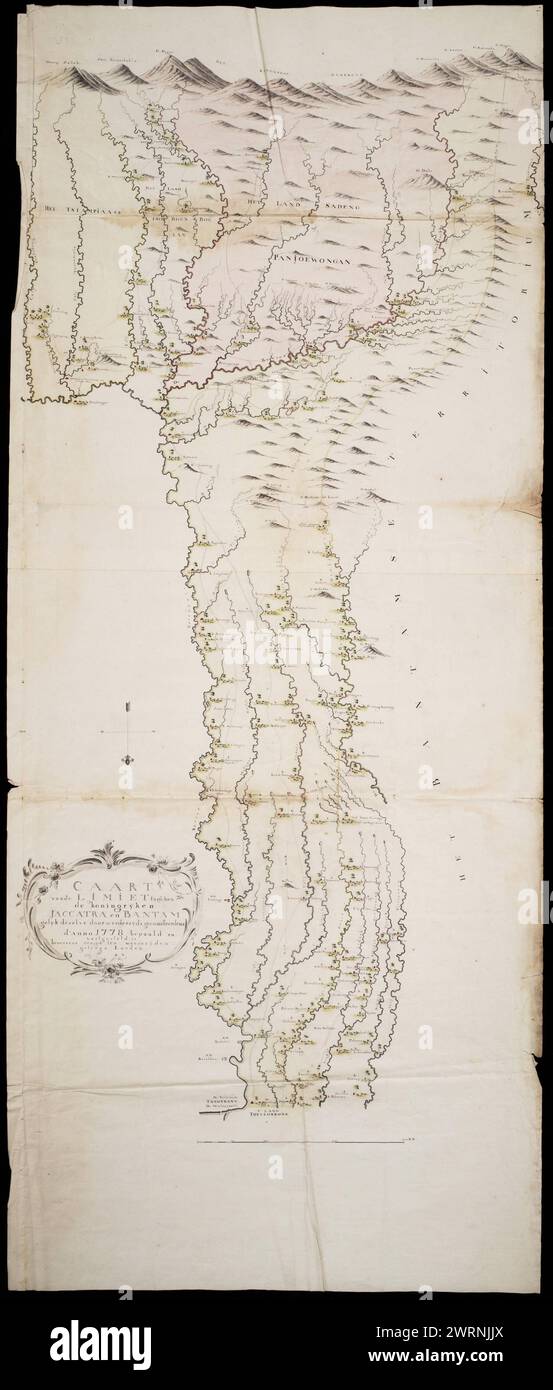 Map of india 17th century hi-res stock photography and images - Alamy