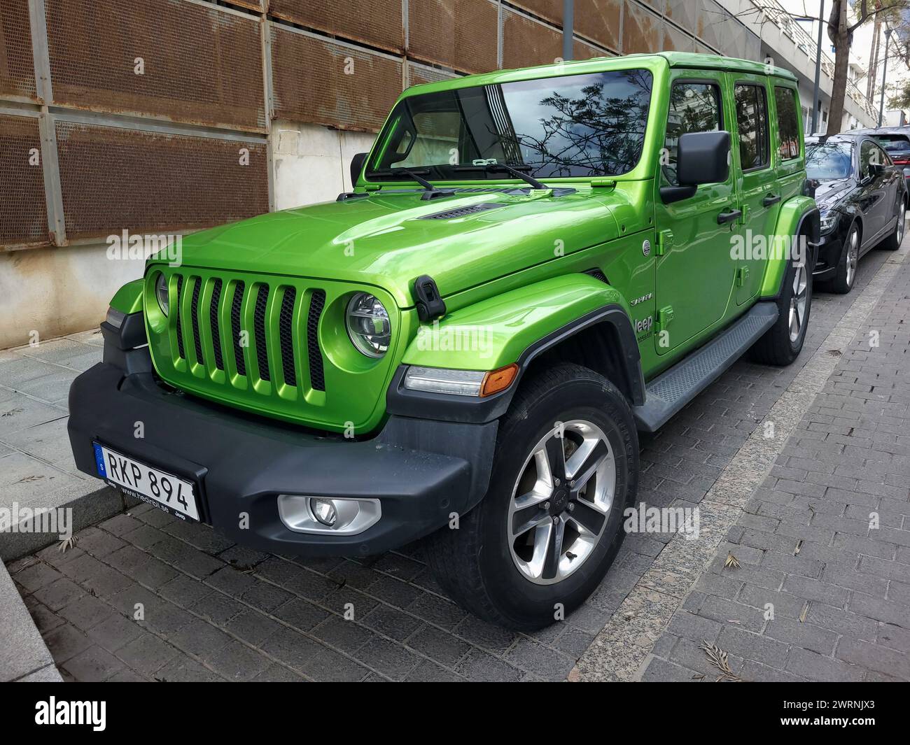 Jeep Wrangler Sahara Stock Photo - Alamy