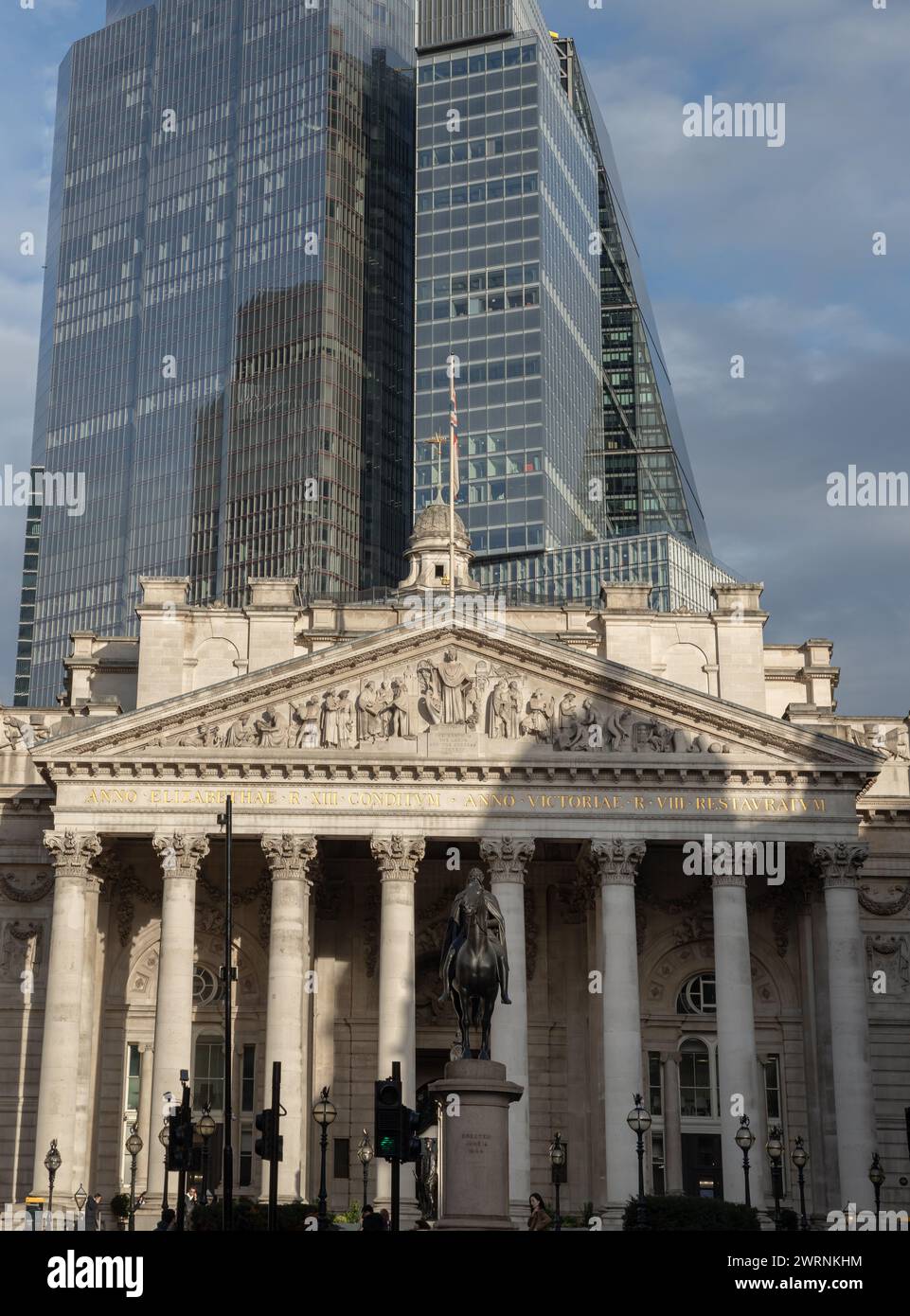 1844 royal exchange hi-res stock photography and images - Alamy