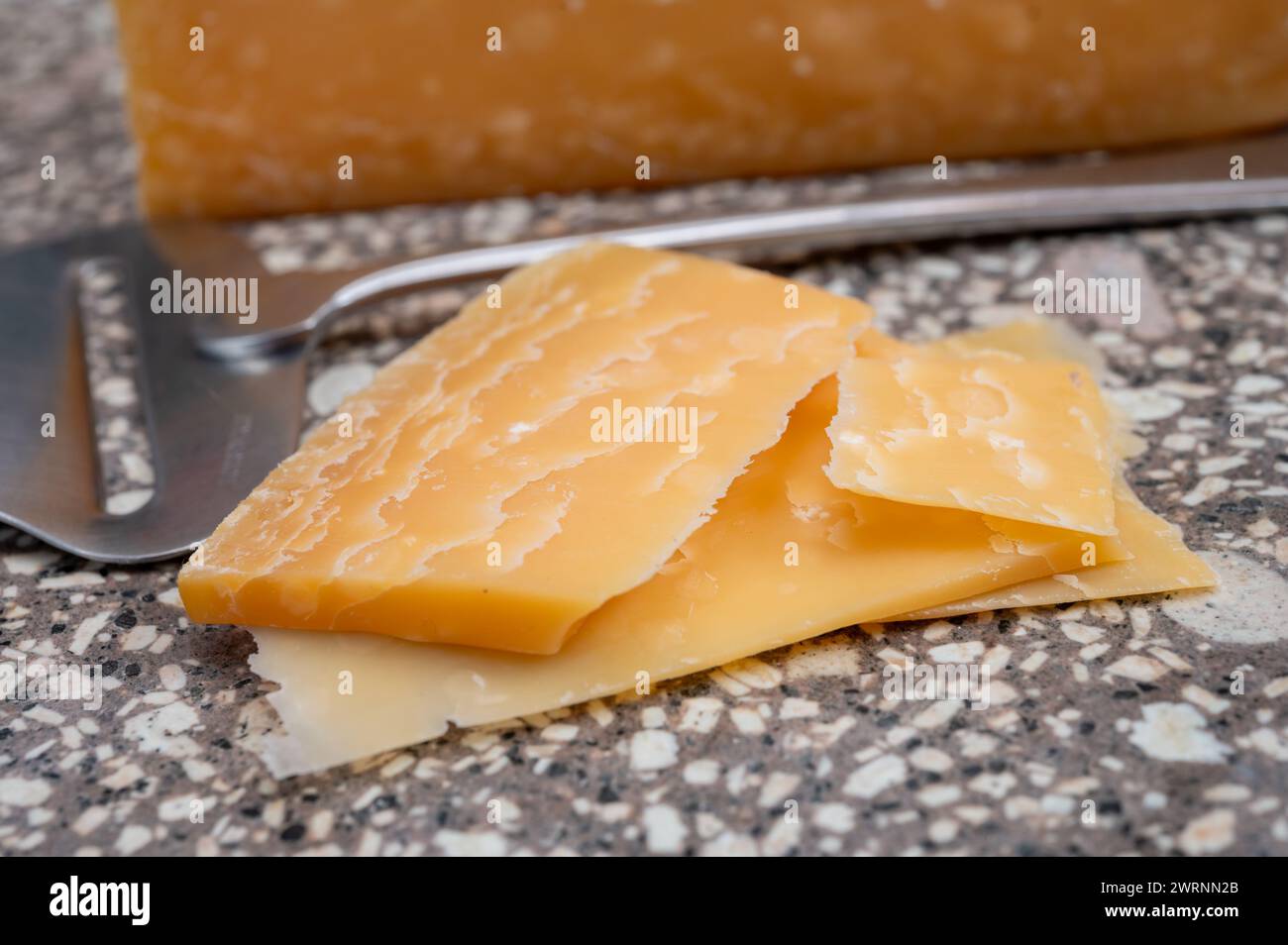 Cheese collection, Dutch very old 1000 days ripe hard cheeses made from ...