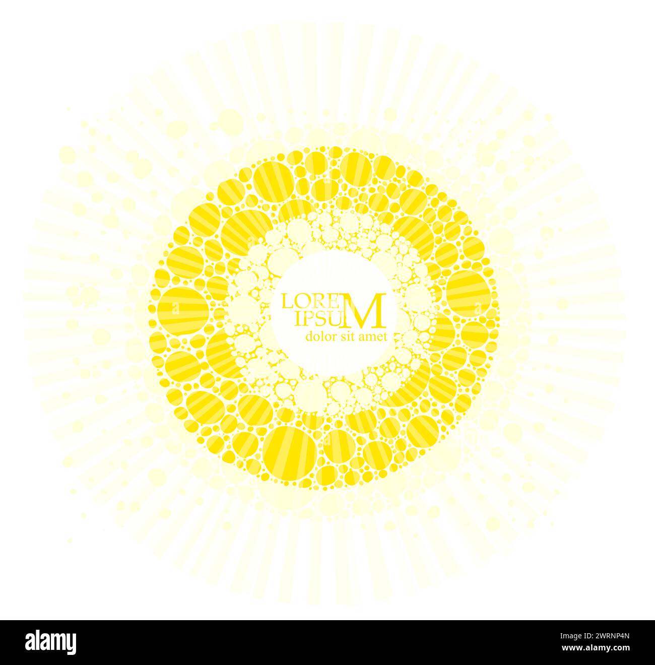 Sun rays background. Vector illustration Stock Vector Image & Art - Alamy