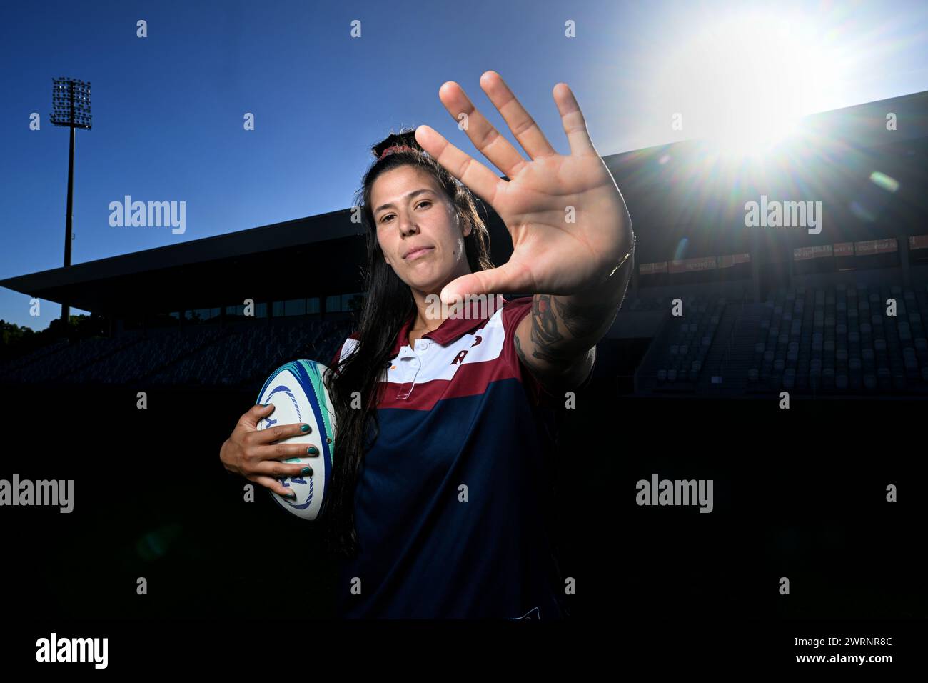 Brisbane, Australia. 13th Mar, 2024. American import Charli Jacoby ...