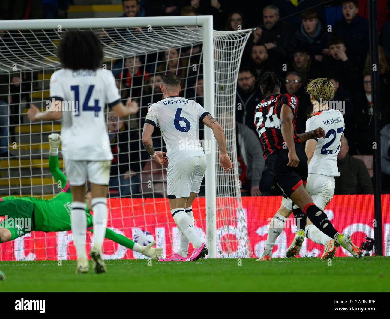 Bournemouth, UK. , 2024. Bournemouth, England, March 13th 2024 ...